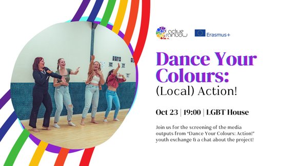 Dance Your Colours: (Local) Action! movie screening | Visas Iespējas